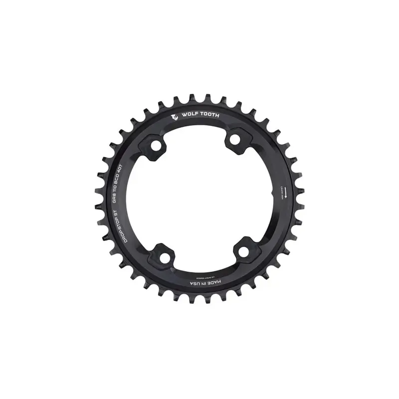 Wolf Tooth 110 BCD Asymmetric Aero For Shimano GRX Chainrings / 48T